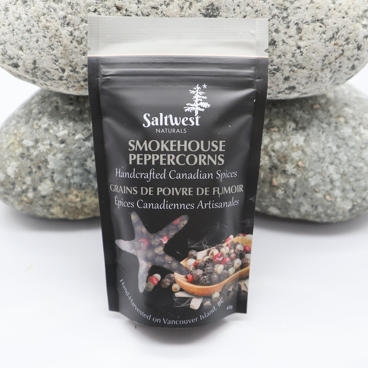 Sea Salt - Smokehouse Peppercorn – Salish Sea Market (Bowser)